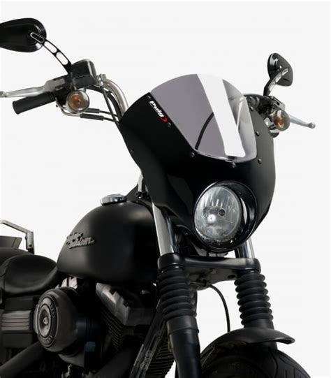 Harley Davidson Dyna Street Bob Fxdb I Puig Dark Night Smoked Semi