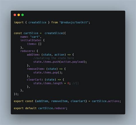 Day 16 Of 100daysofcode Redux And Cartslice Vivek Singh Posted On
