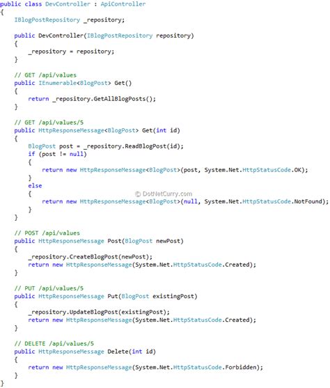 Using Ms Webapi To Add Api Support To Your Existing Aspnet Mvc Web