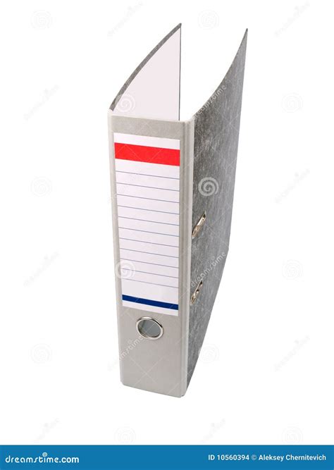 Empty Office Folder Stock Photo Image Of Backup File