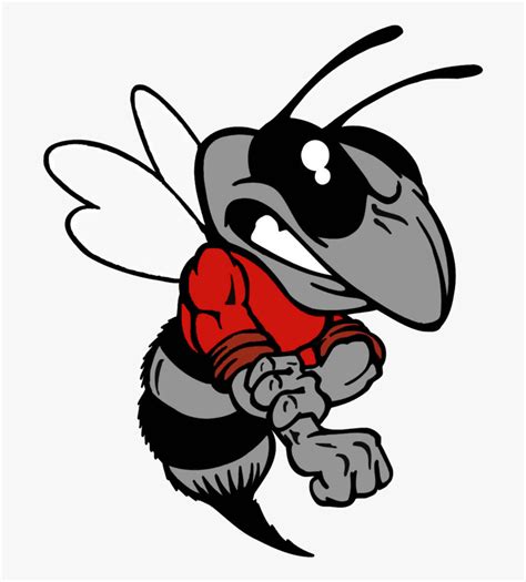 Hornet Mascot Vector Clipart