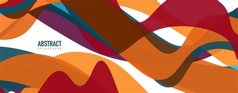 Colorful Abstract Dynamic Fluid Shape Background Vector Image