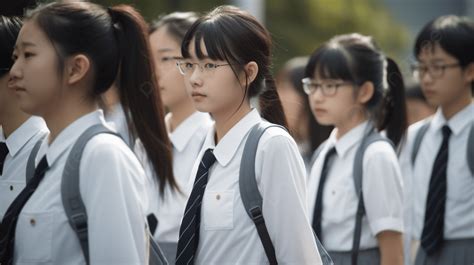 교복을 입고 여학생을 바라보는 아시아 여성 고등학생 어깨동무 고화질 사진 사진 교복 배경 일러스트 및 사진 무료 다운로드 Pngtree