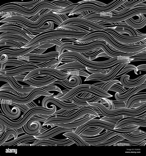 Abstract Black Wave Background Stock Vector Image And Art Alamy