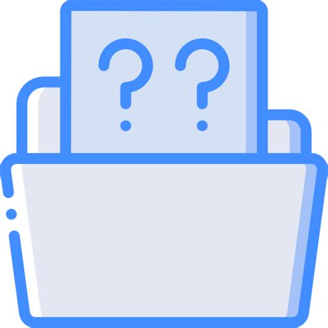 Folder Basic Miscellany Blue Icon