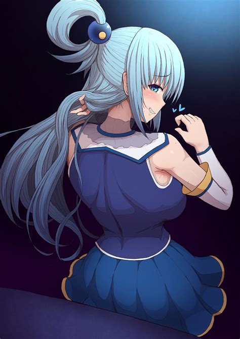 Aqua Konosuba Kono Subarashii Sekai Ni Shukufuku Wo Image By