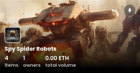 Spy Spider Robots Collection Opensea