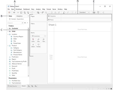 Step 2 Drag And Drop To Take A First Look Tableau