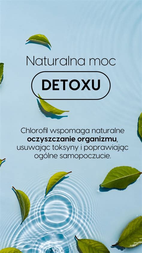 Chlorofil Liposom Detoks I Alkalizacja Organizmu