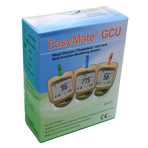 Easymate Gcu Биохимичен анализатор за мониторинг на кръвна захар