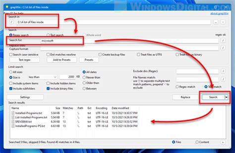 How To Search For Text In Files On Windows
