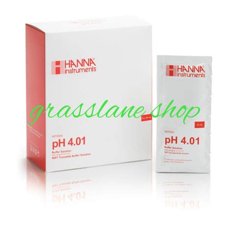 Jual PH Cairan Kalibrasi HI70004P Buffer Solution Sachet Hanna HI 70004P Jakarta Barat