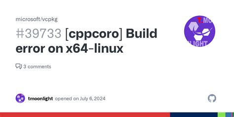 Cppcoro Build Error On X Linux Issue Microsoft Vcpkg Github