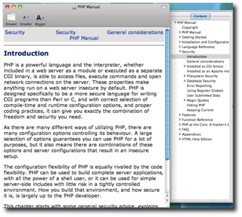 Apple Mac Os X Open And View Chm File Nixcraft