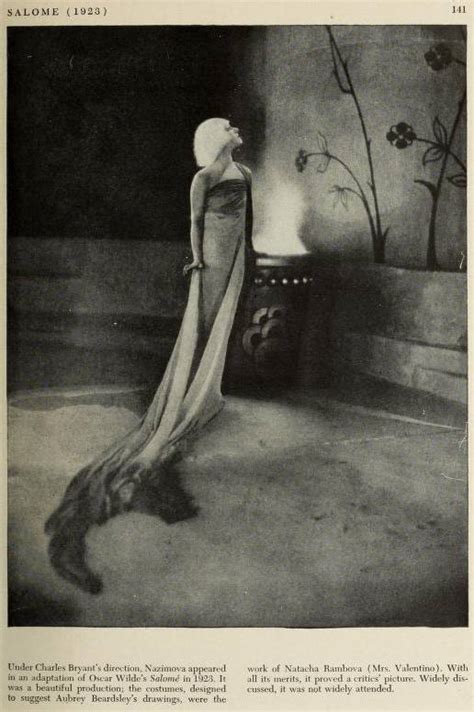 Alla Nazimova Society 1923 Newspaper Article On Alla Nazimova In