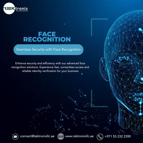 Facial Recognition Access Control Uae Tektronix Technologies In 2025 Face Recognition