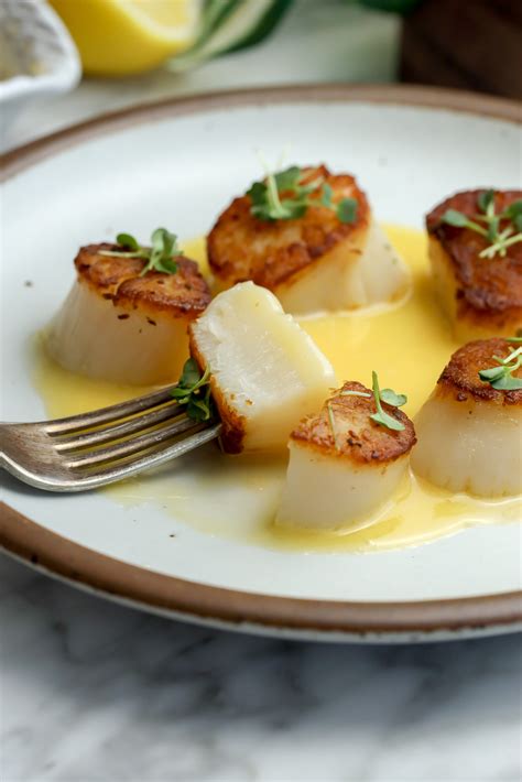 Scallops Beurre Blanc Food My Muse
