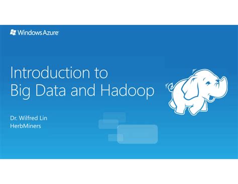 Pdf Big Data And Hadoop With Microsoft Azure Pdf Big Data And Hadoop With Microsoft Azure