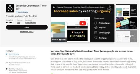 7 Best Countdown Timer Apps For Shopify Create Urgency And Boost