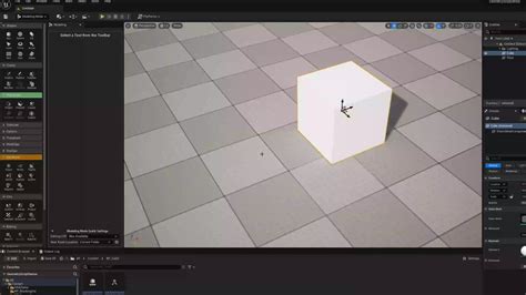 Quick Demo Of How To Use The Subdiv Tool In Ue5 Modeling Mode Since Ue Doesnt Have Quads