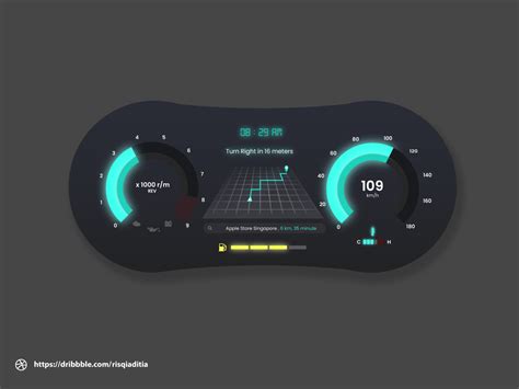 Make A Car Interface UI UX Design DailyUI By Risqi Aditia On Dribbble