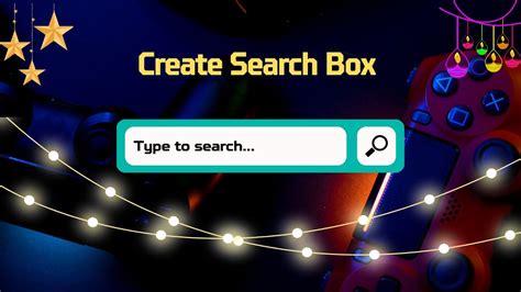 How To Create A Search Bar Using Html And Css How To Make A Search Box Website Design Youtube