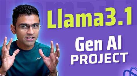 Gen Ai Project Using Llama31 End To End Gen Ai Project Youtube