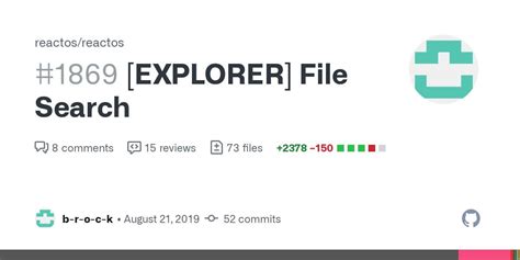 The Reactos Explorer File Search Project Made For Gsoc 2019 Has Been Merged Into Upstream R