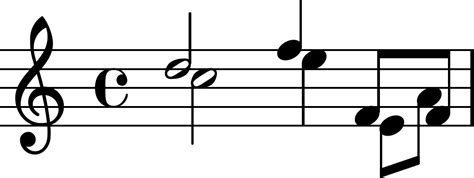 Notation Which Note Goes On Which Side Of The Stem Music Practice Theory Stack Exchange