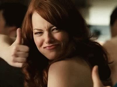 Thumbs Up  Thumbs Up Emma Stone Discover And Share S
