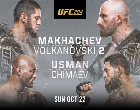 Watch UFC 294 Makhachev Vs Volkanovski 2 Live Stream On Kayo PPV