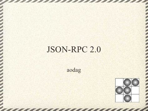 Json Rpc 20