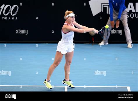 Adelaide Australia 8 January 2023 Linda Noskova Of Czech Republic