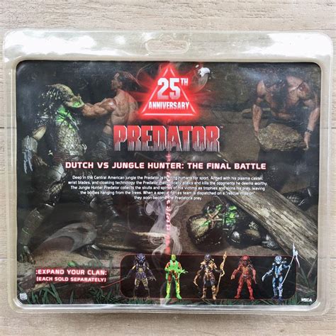 Toys R Us Exclusive Predator The Final Battle 2 Pack Dutch Vs