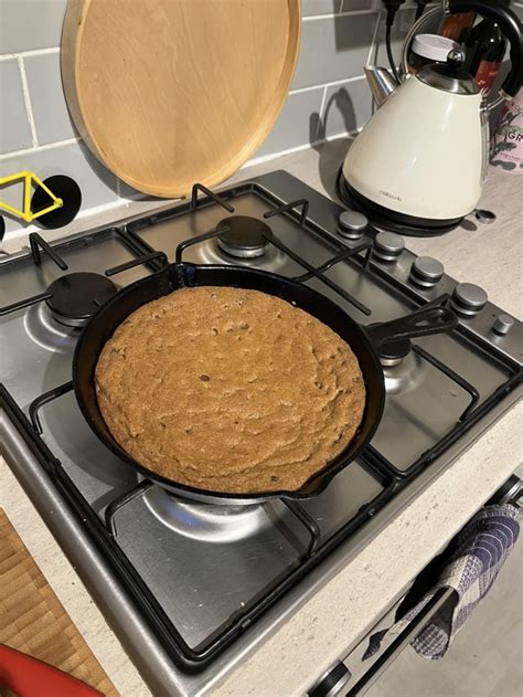 Decided To Copy You All And Make A Massive Cookie I Cant Wait To Get