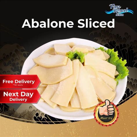Frozen Abalone Sliced 300g Pan Ocean Singapore