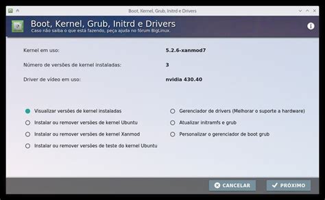 Kernel Site Oficial Biglinux