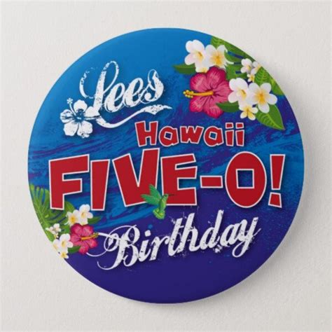 Hawaii 5 0 Birthday Etsy