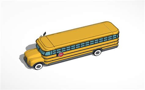 3d Design School Bus Tinkercad