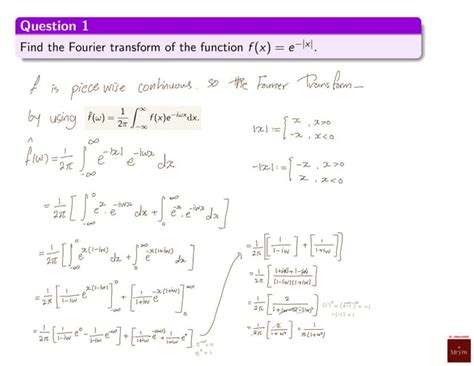 Advanced Mathematical Concepts In Fourier And Laplace Transforms Pdf