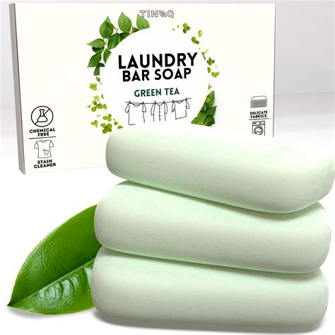 Hypoallergenic Laundry Soap Bar With Green Tea For