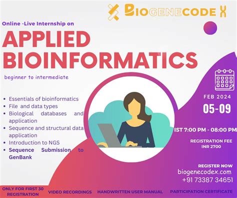 dr princy vijayababu on linkedin appliedbioinformatics internshipopportunity lifesciences