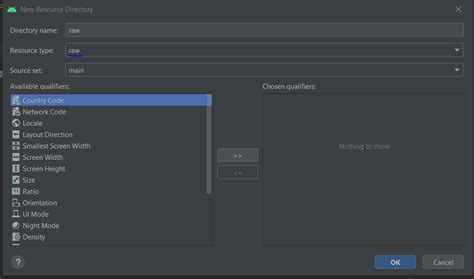 resources android how to add r raw to project stack overflow