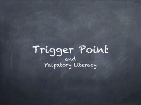 Ppt Trigger Point Therapy Explained How It Relieves Muscle Knots And