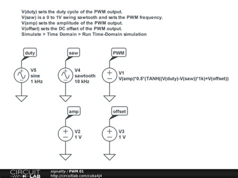 PWM CircuitLab