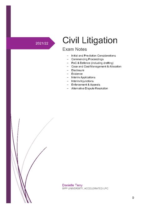 Civil Procedure Summary Step Guide To Practical Civil Procedure In South Africa Page 1 Lexis