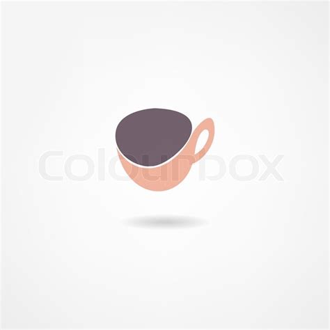 Kaffee Icon Stock Vektor Colourbox