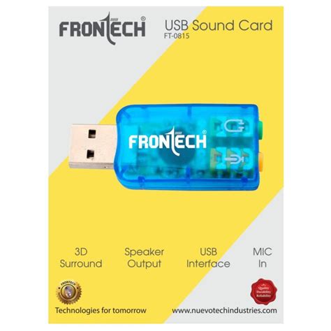 Frontech Usb Sound Card Jil 0815