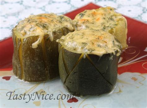 Фаршированные кабачки — Tasty nice