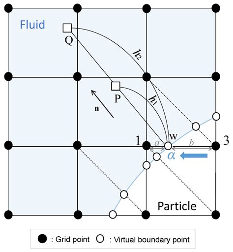 Schematic View Of Virtual Boundary On A Cartesian Grid Download Scientific Diagram
